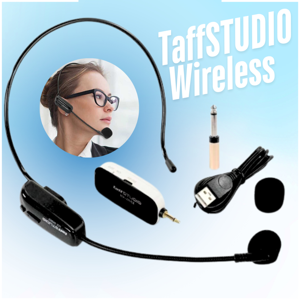 Jual TaffSTUDIO Mic Wireless Imam Masjid Clip On Bando Tanpa Kabel Terbaik | Shopee Indonesia