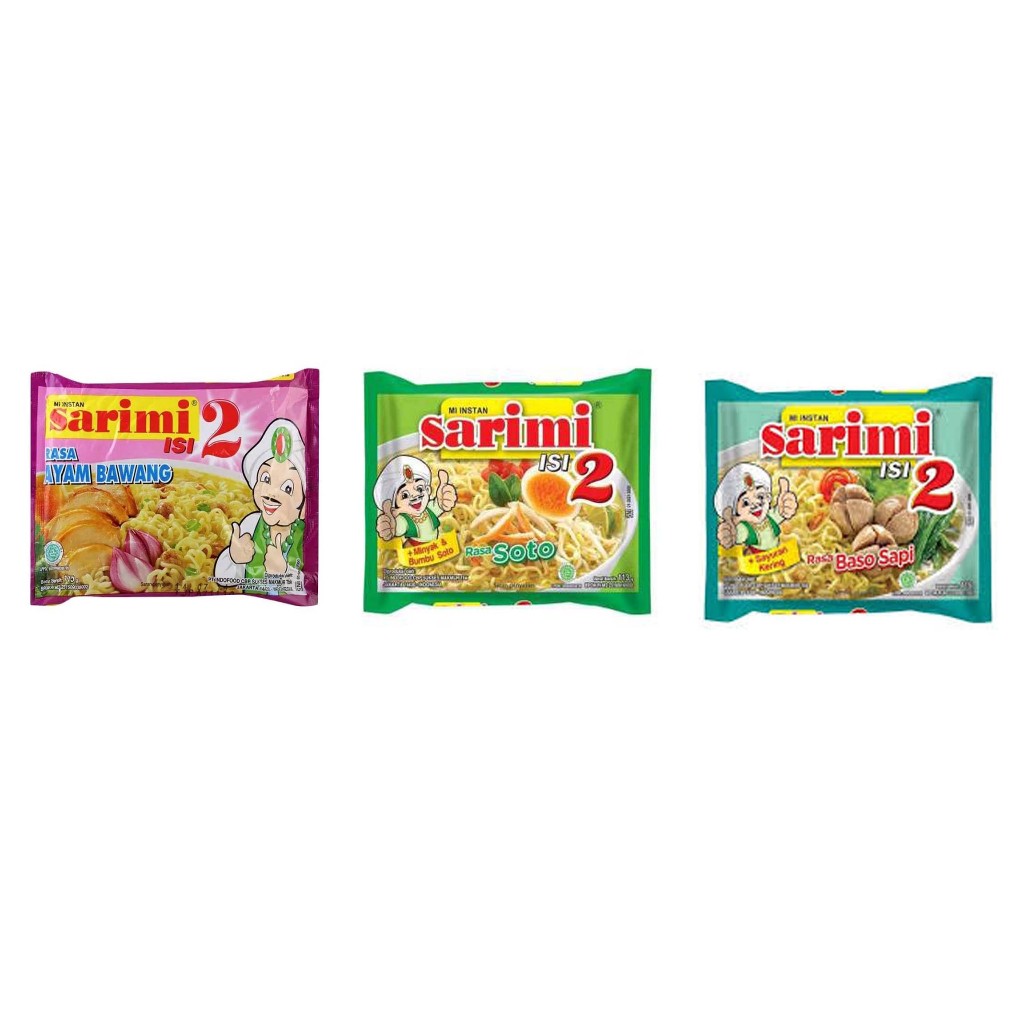 Jual Sarimi Isi 2 Rebus Rasa Ayam Bawang/Soto/Bakso | Shopee Indonesia