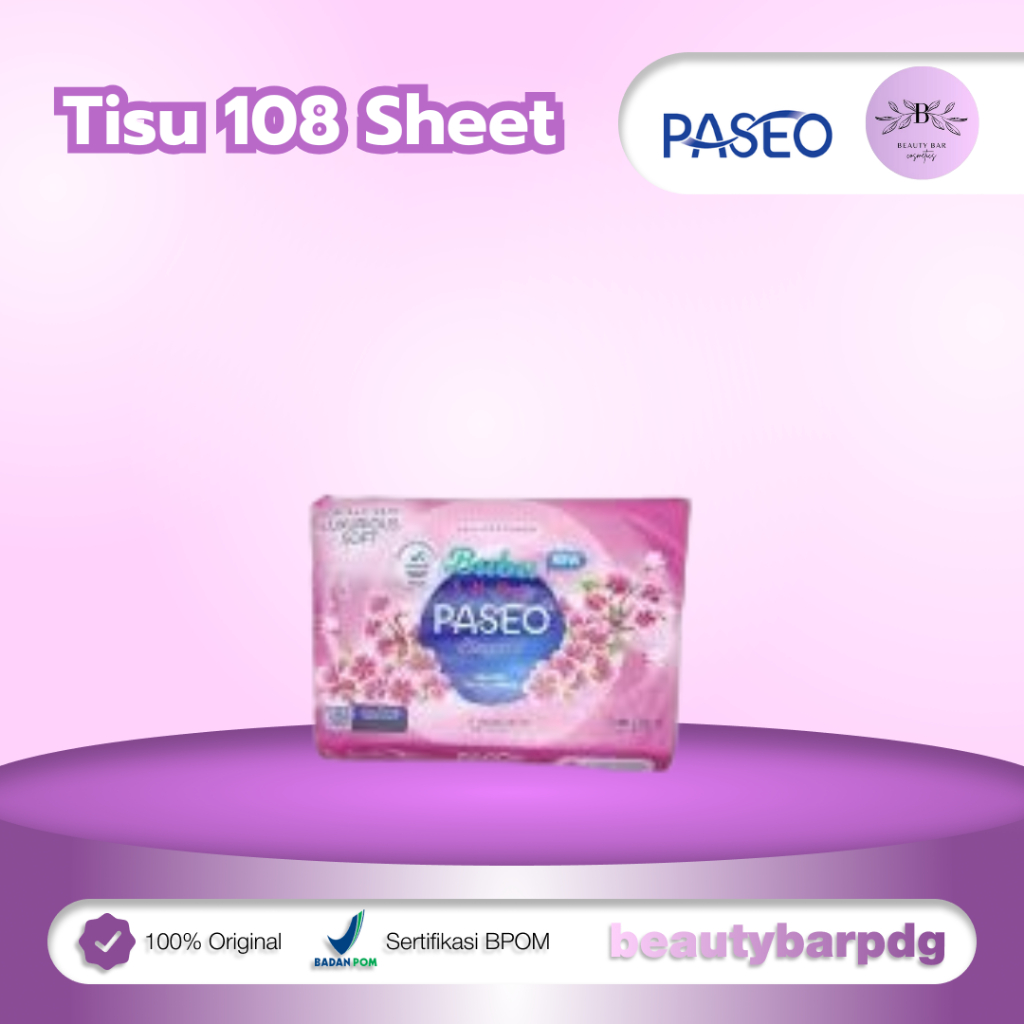 Jual Tisu Paseo Elegant isi 108 Sheets | Tisu Kering | Shopee Indonesia