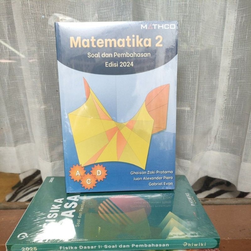 Jual mathco Buku Matematika 2 Soal & pembahasan MATHCO Edisi 2024 - 2025 ITB | Shopee Indonesia