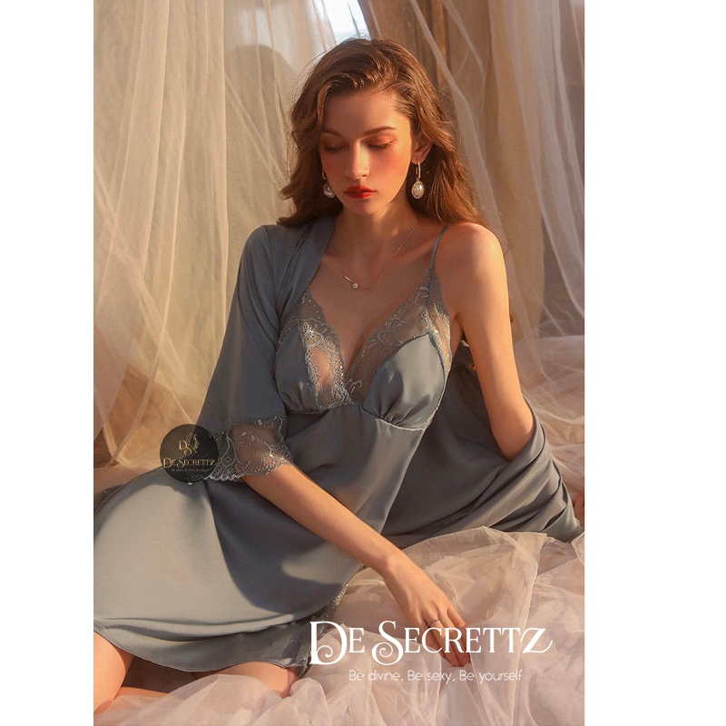 Jual DeSecrettz SHANIA Slip Dress Satin Premium | Lingerie Elegan Wanita Dewasa | Baju Tidur ...