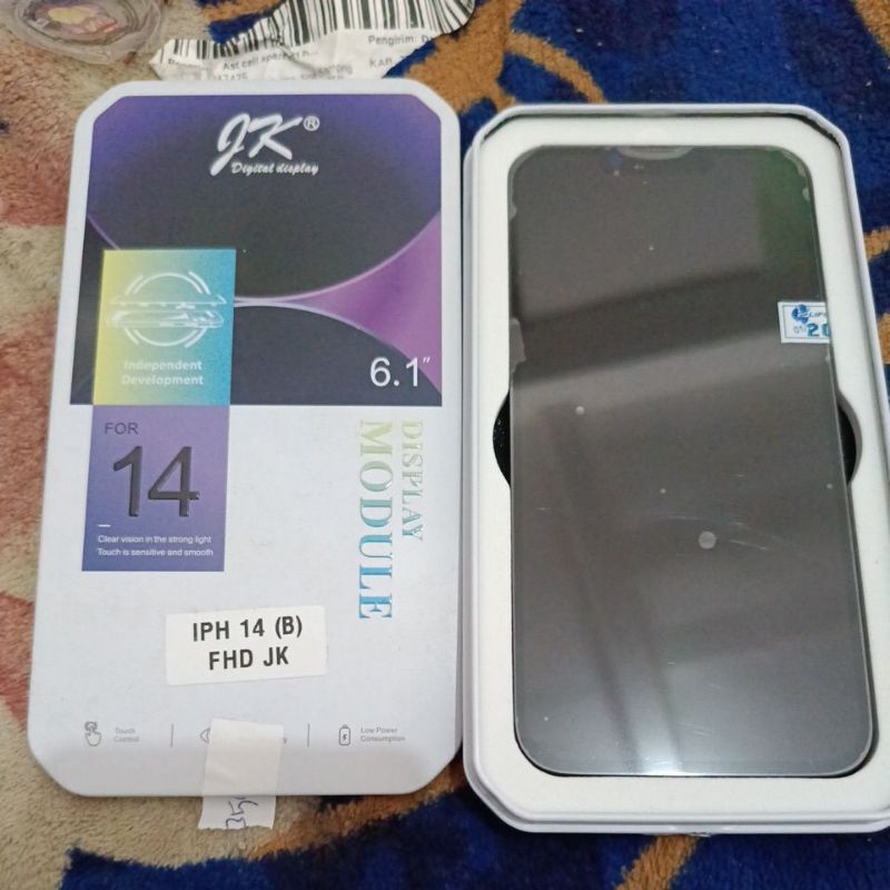 Jual lcd Iphone 14 fhd jk lcd IP 14 JK movie ic | Shopee Indonesia