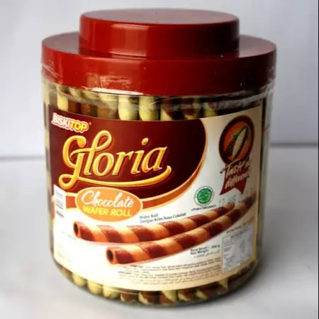Jual BISKITOP GLORIA WAFER STICK ZEBRA 500GR CHOCOLATE | Shopee Indonesia
