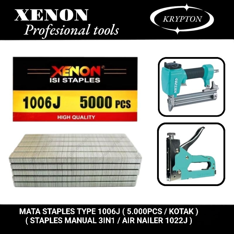 Jual Xenon mata staples type 1006J ( buat staples manual type 3in1 ...