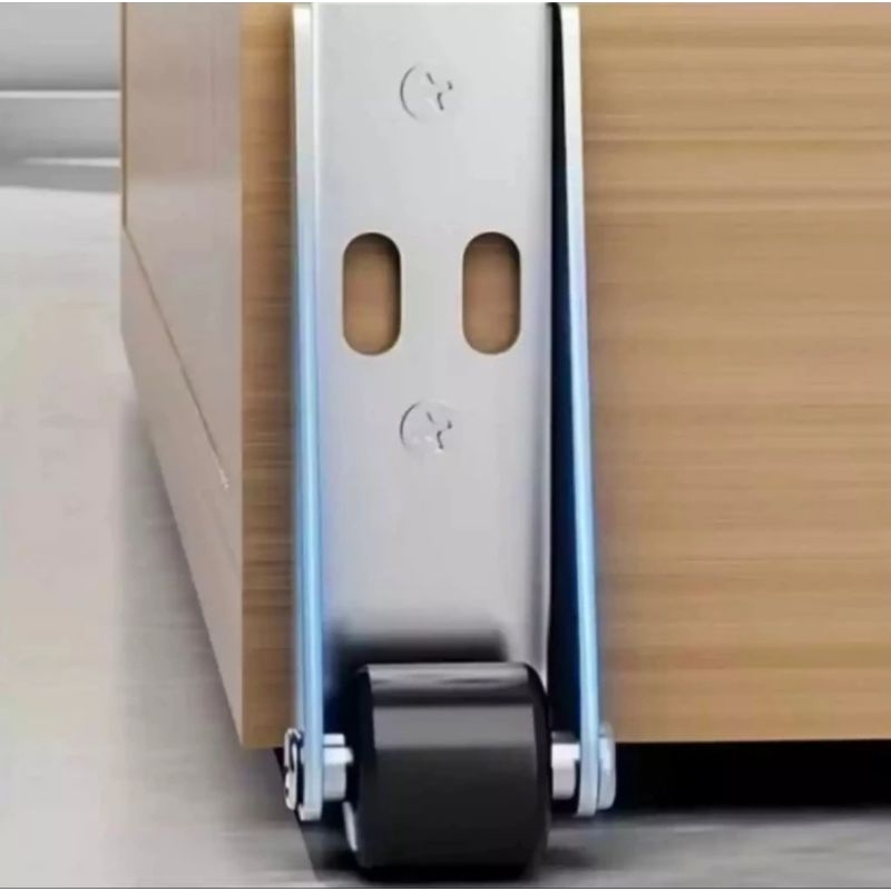 Jual RODA PENYANGGAH PINTU SET SEKRUP Roda Penahan Geser Meja Pintu ...