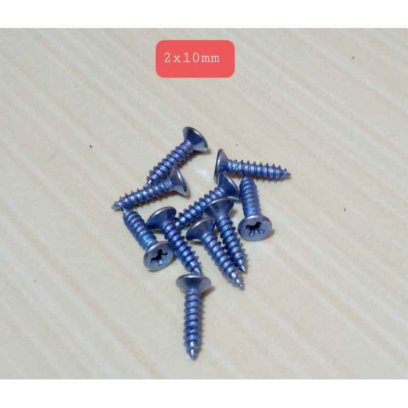 Jual BAUT SKRUP 2X10mm | Shopee Indonesia
