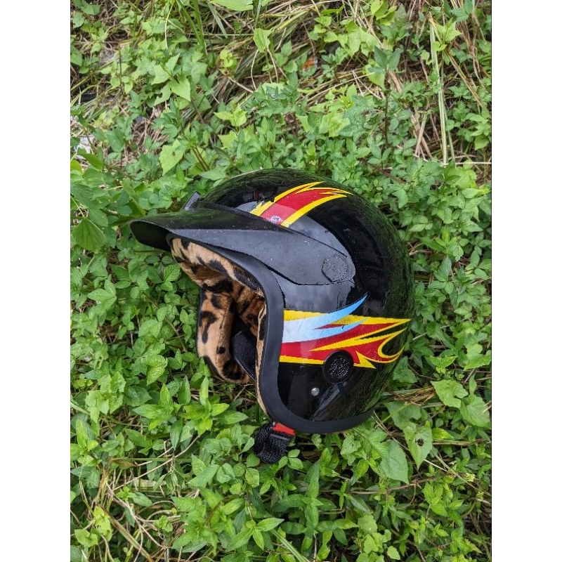 Jual HELM YAMAHA LIDAH API | Shopee Indonesia