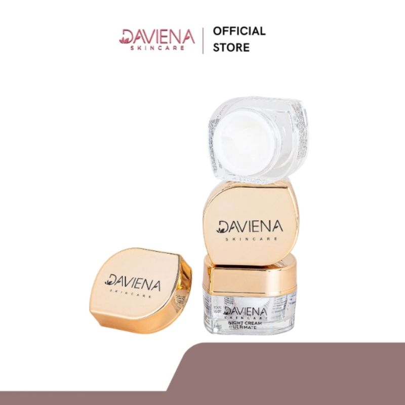 Jual DAVIENA SKINCARE - Night Cream Gold | Shopee Indonesia