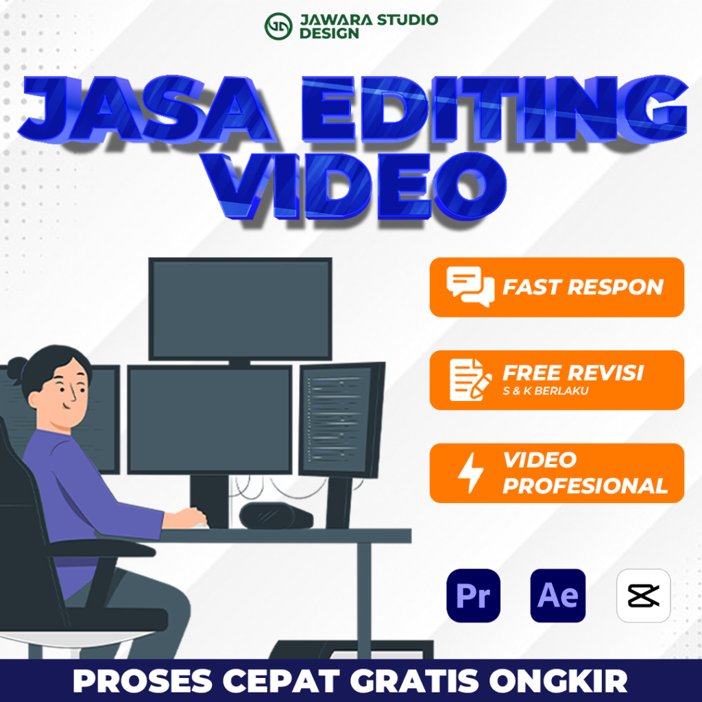 Jual JASA EDITING VIDEO PROFESSIONAL ANIMASI 2D/3D, CINEMATIC, VLOG ...