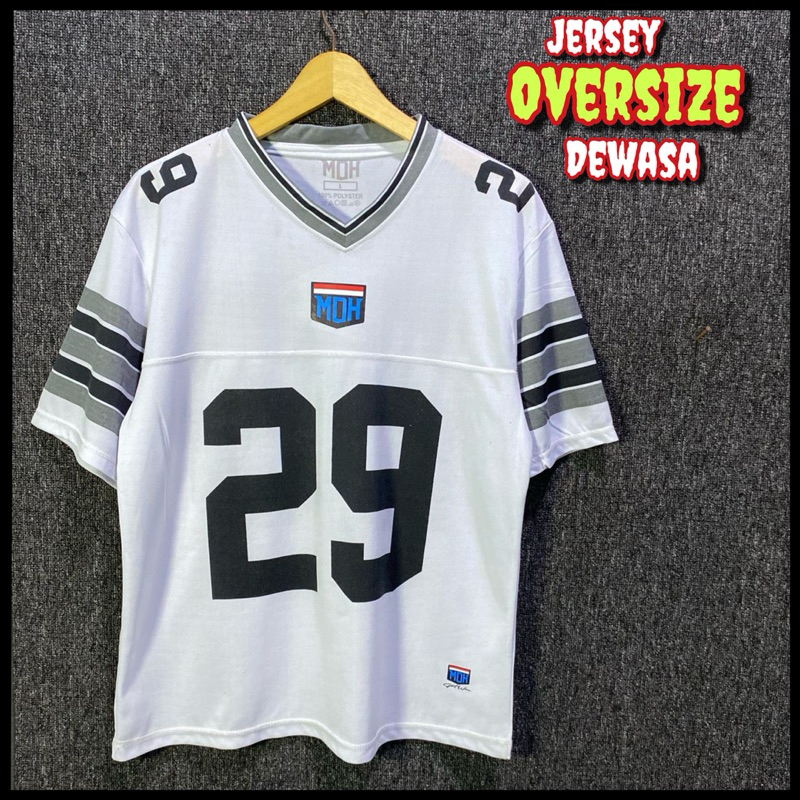 Jual Jersey Oversize Simpel Bacis MDH 29 Jersey Rugby Jersey Vitage ...