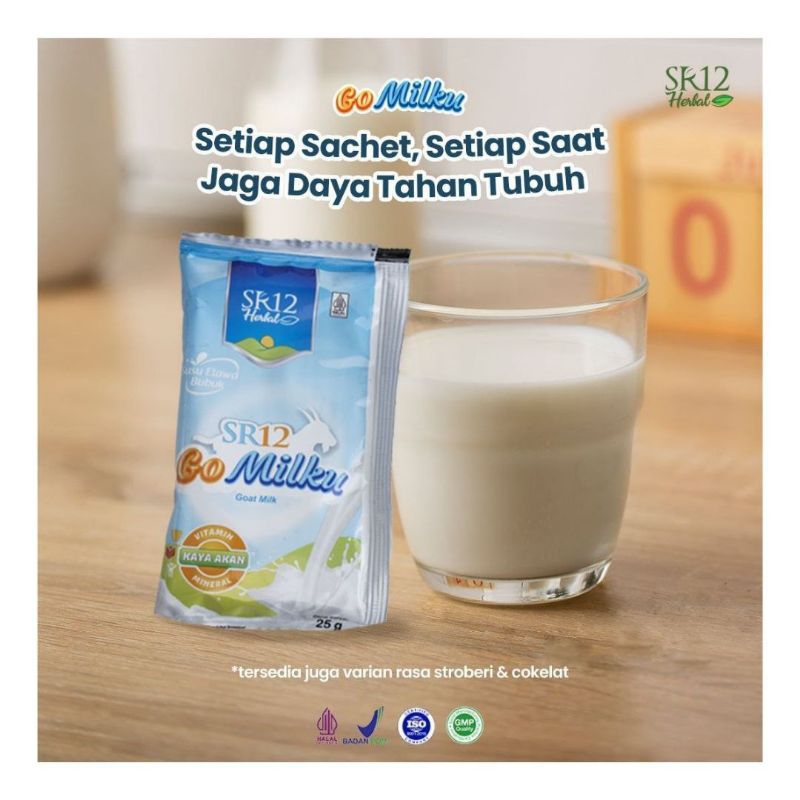 Jual SR12 Susu Bubuk Gomilku Sachet - Susu Go Milku Untuk Kesehatan dan ...