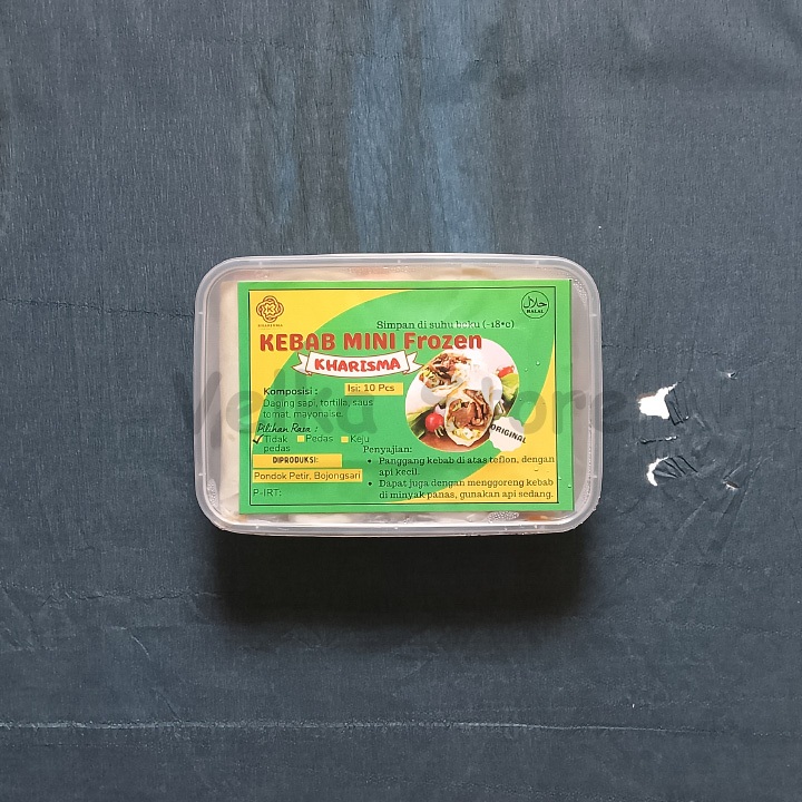 Jual Kharisma Kebab Mini Frozen Original 10pcs | Shopee Indonesia