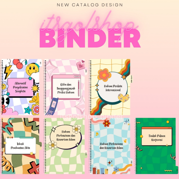 Jual 7 LEMBAR BINDER DIVIDER/PEMBATAS BINDER B5 & A5 | Shopee Indonesia