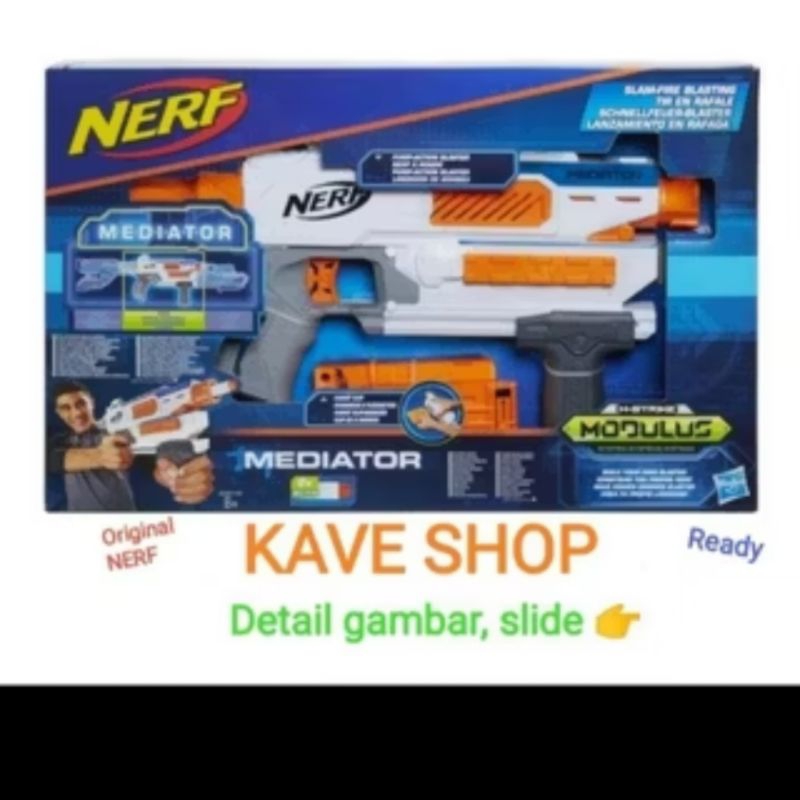 Jual NERF N-Strike Modulus Mediator - Original - NEW - Rare Item - NEW | Shopee Indonesia