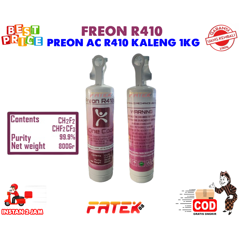 Jual FREON R410A | PREON R 410A JINCOOL KEMASAN KALENG 800GRM | PREON ...