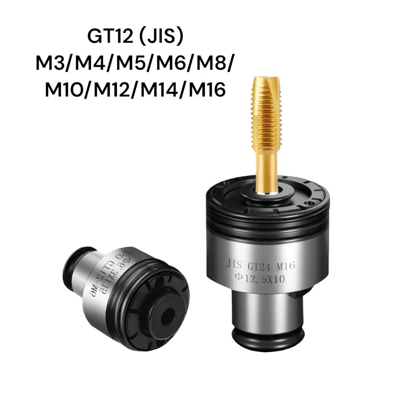 Jual Collet Tap GT12 M3 M4 M5 M6 M8 M10 M12 M14 M16 JIS Tapping Chuck ...