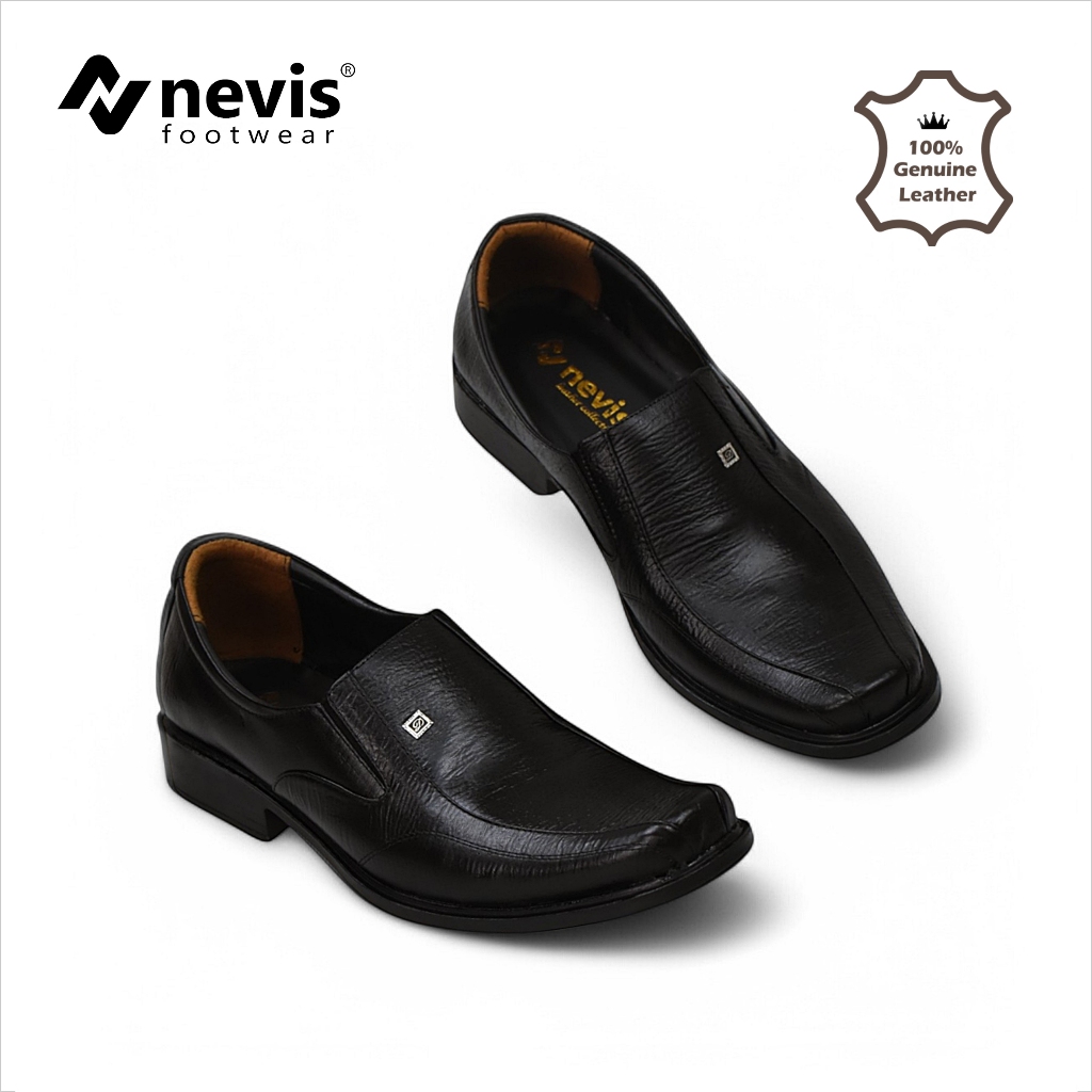 Jual NEVIS Sepatu Pantofel Pria Kulit Sapi Asli Valencia Sepatu Formal ...