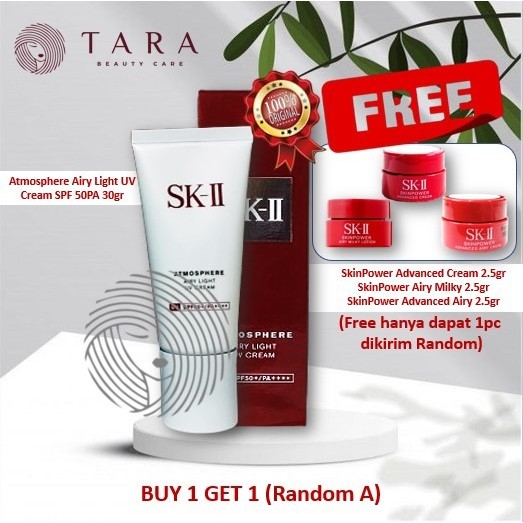 Jual [BUY 1 GET 1] SK II SK2 SKII Atmosphere Airy Light UV Cream SPF 50 PA++ 30gr (Sunscreen ...