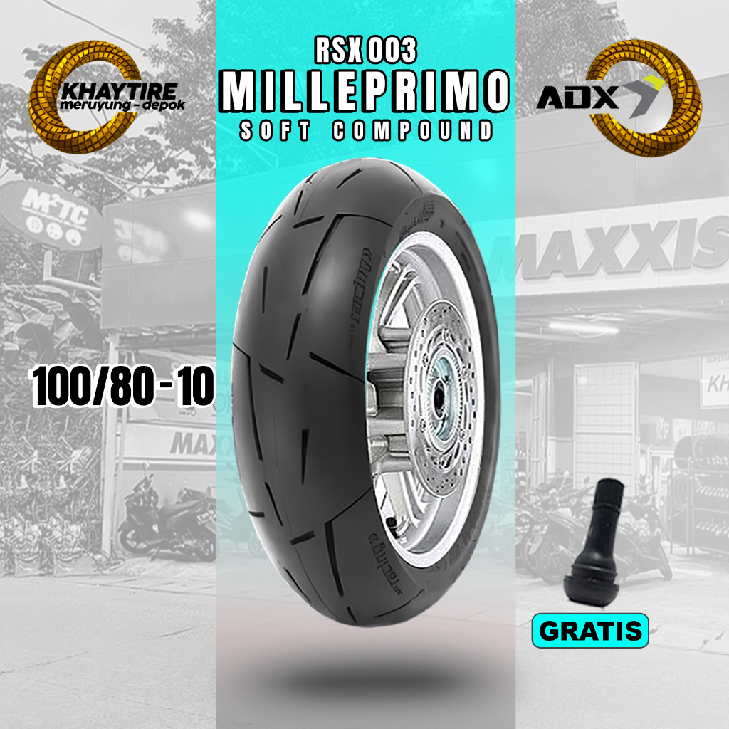 Jual Ban Motor Mini GP Soft Compound ADX RSX 003 100/80 Ring 10 ...