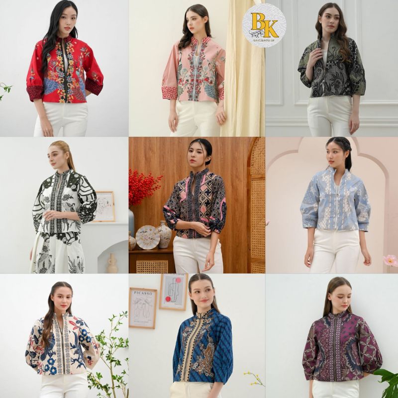 Jual 135 Series - Outer Batik Wanita Series / Jaket/ Batik Etnik ...