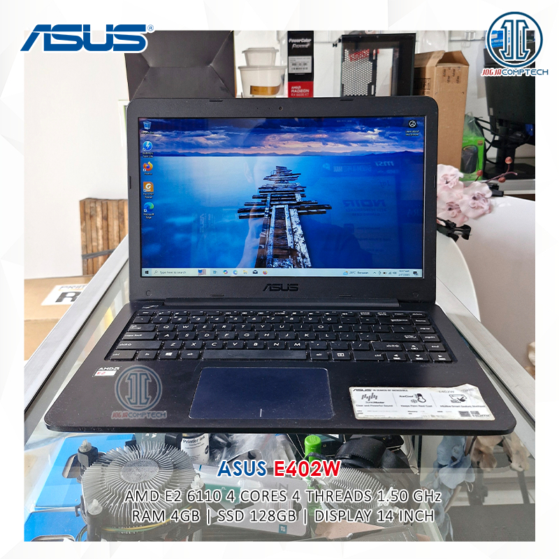 Jual Laptop ASUS E402W AMD E2 RAM 4GB SSD 128gb LAYAR 14 INCH | Shopee ...