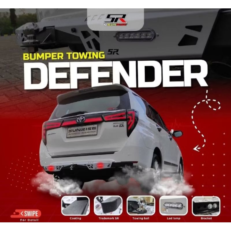 Jual Bumper Mobil Towing Defender Pengait Penderek Fit Body Sporty ...