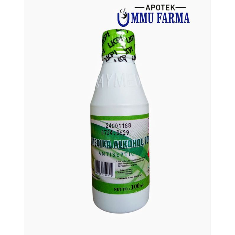 Jual Alkohol Medika 70% 100ml | Shopee Indonesia