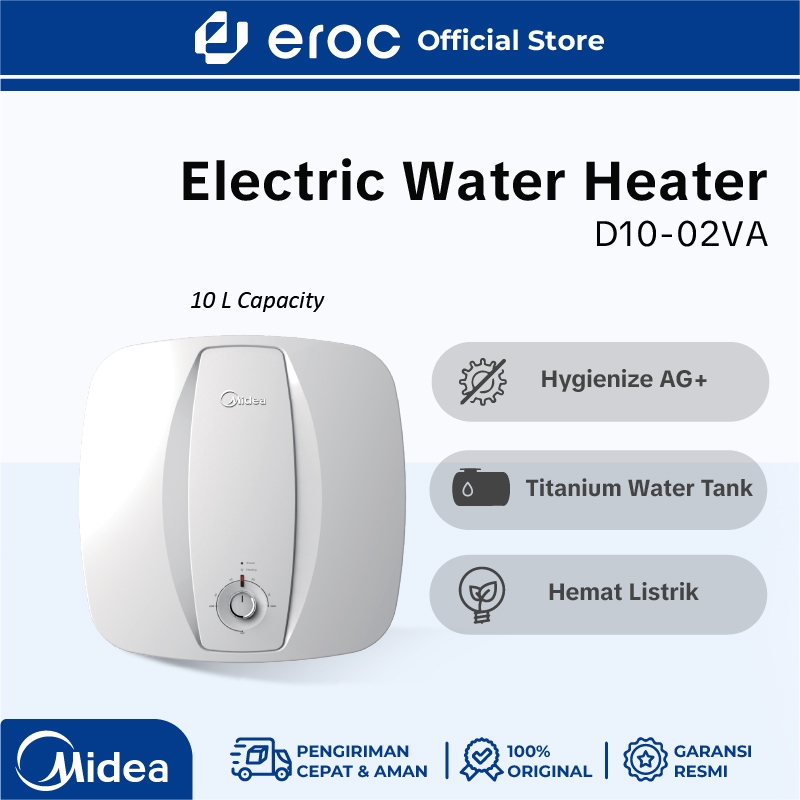 Jual Midea Water Heater 10L - D10-02VA Putih | Shopee Indonesia