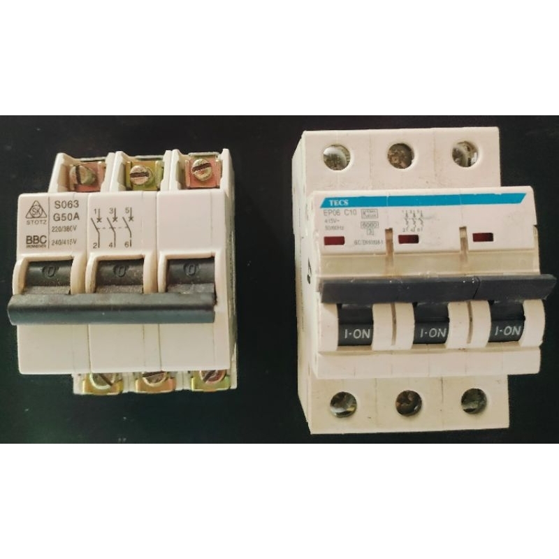 Jual MCB 3 Phase Normal | Ukuran 06A – 80A | Tipe C & G | SNI & IEC ...