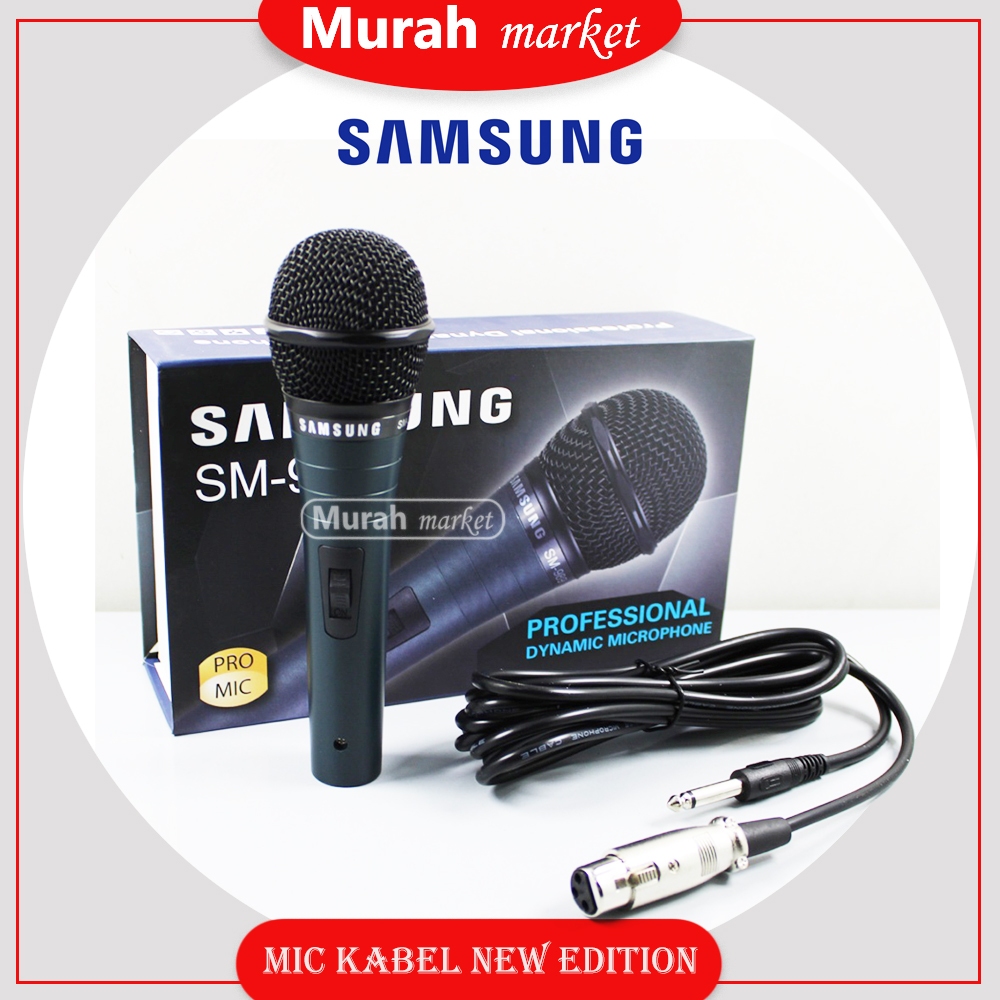 Jual MIC KABEL SAMSUNG SM-989 MICROPHONE SAMSUNG SM-989 MIC DYNAMIC ...