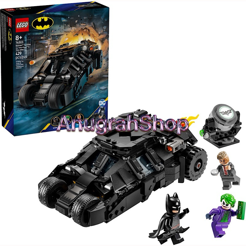 Jual LEGO 76303 SUPER HEROES Batman Tumbler vs Two Face & The Joker ...