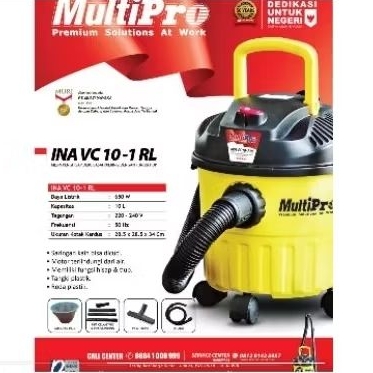 Jual VACUUM CLEANER VACUM MULTIPRO 10 LTR | Shopee Indonesia