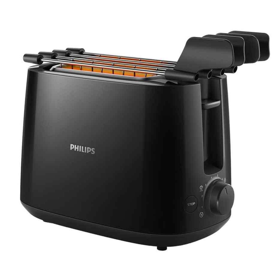 Jual Philips HD2583/90 Toaster Pemanggang Roti Bakar Sandwich Low Watt ...