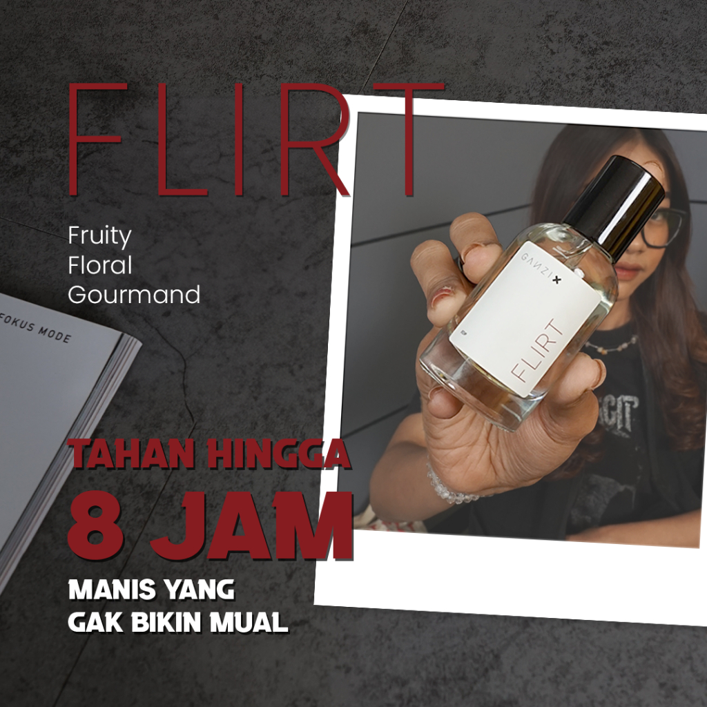 Jual Ganzi.X - FLIRT Parfum | Eau De Perfume 30ml | Shopee Indonesia