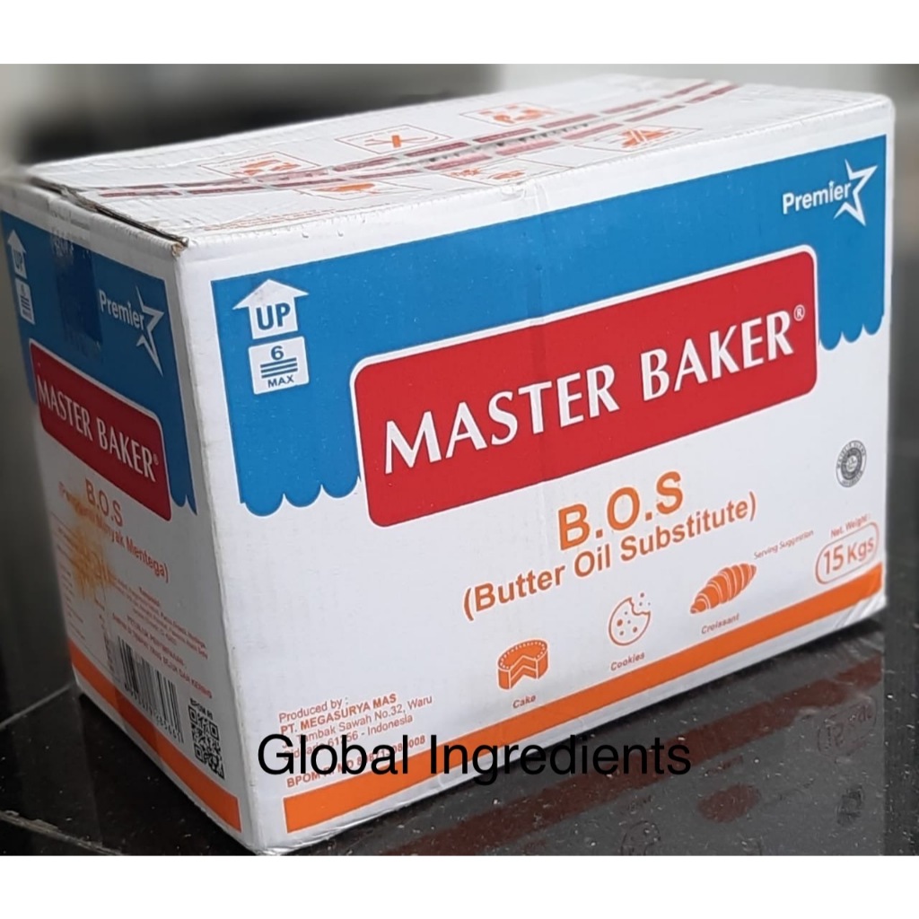 Jual Master Baker Premier BOS Butter Oil Substitute ORI 15 KG | Shopee Indonesia