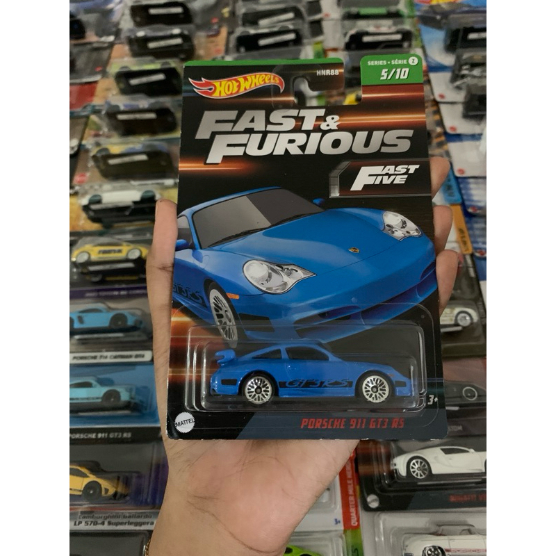 Jual HOT WHEELS FAST & FURIOUS FAST FIVE PORSCHE 911 GT3 RS | Shopee ...