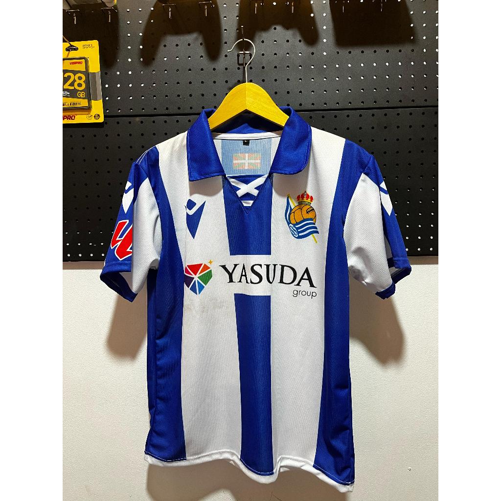 Jual BAJU JERSEY JERSY JERSI REAL SOCIEDAD FREE CUSTOM NAMA DAN NO ...