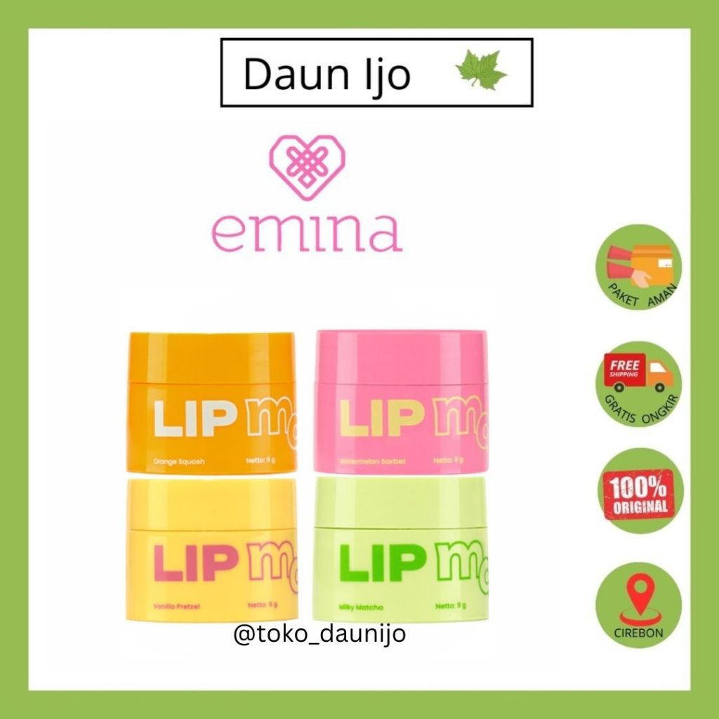 Jual EMINA Lip Mask 9g | Shopee Indonesia