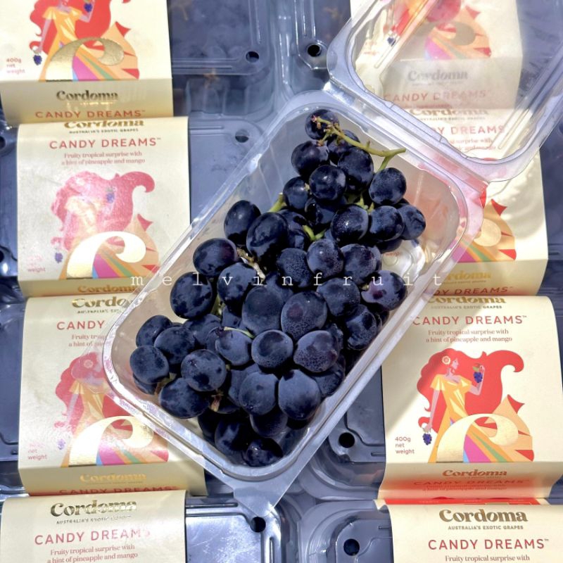 Jual Buah Anggur Candy Dream fresh 400gr (rasa permen) | Shopee Indonesia