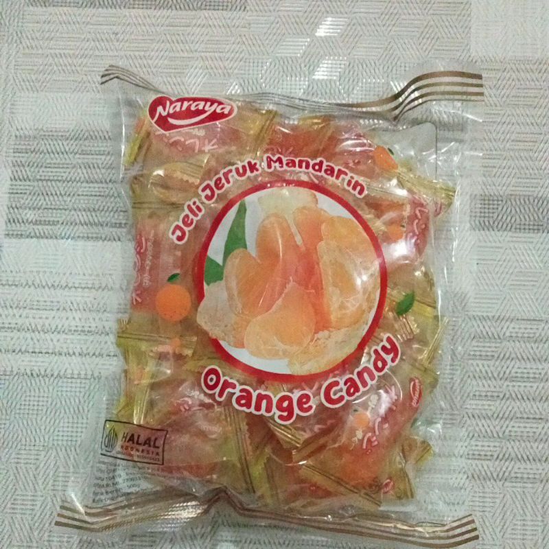 Jual Permen Jeruk Naraya Jelly 500g | Shopee Indonesia