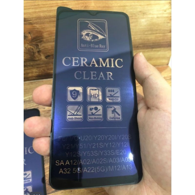 Jual TEMPERED GLASS CERAMIC BLUE REALME C61 C63 C65 C67 C75 NOTE 50 NOTE 60 FULL COVER | Shopee ...