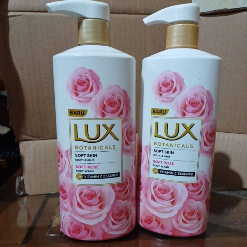 Jual Lux Botanical Soft Rose Bodywash Botol Ukuran 580 ML | Shopee ...