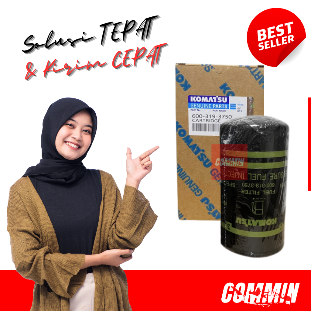 Jual 600-319-3750 FUEL FILTER SOLAR KOMATSU 6003193750 | Shopee Indonesia