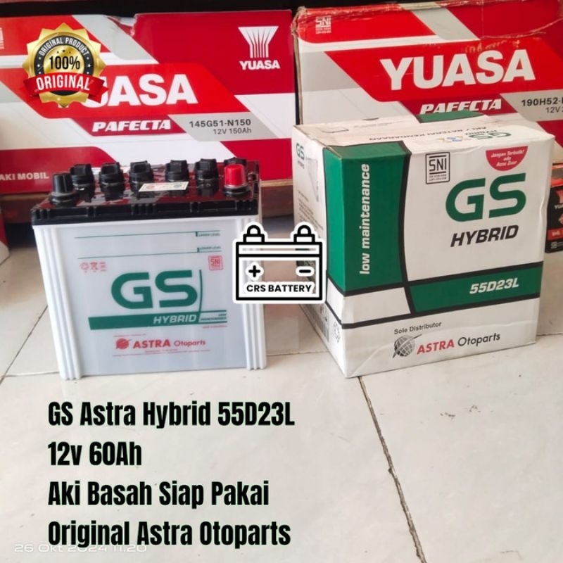 Jual Aki Mobil Toyota Fortuner Bensin, Innova Bensin GS Astra Hybrid 55D23L | Shopee Indonesia