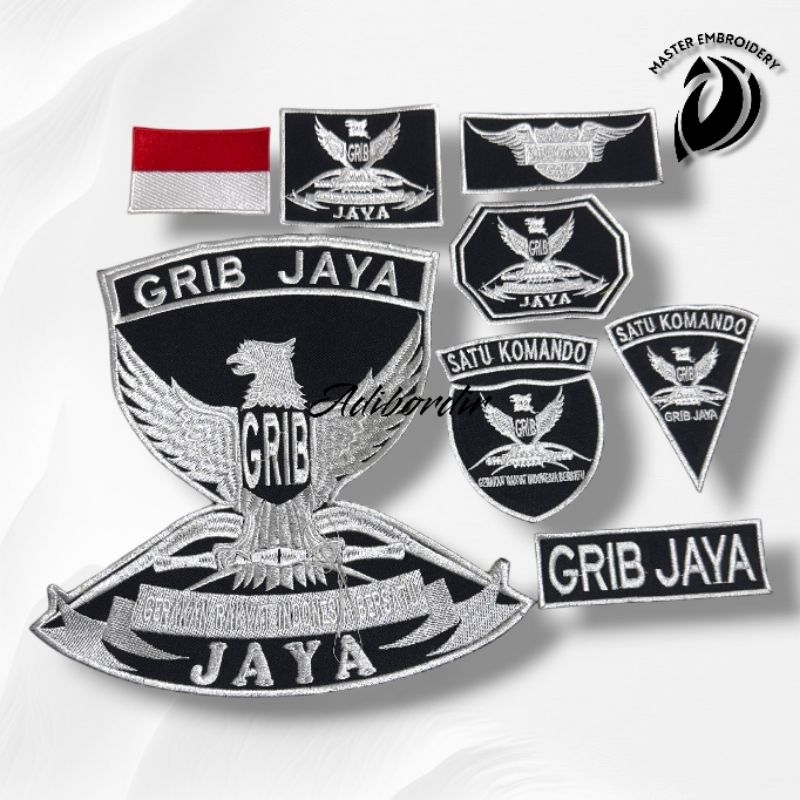 Jual LOGO GRIP JAYA ORMAS GRIP FULL PUTIH (BISA COSTUM) | Shopee Indonesia
