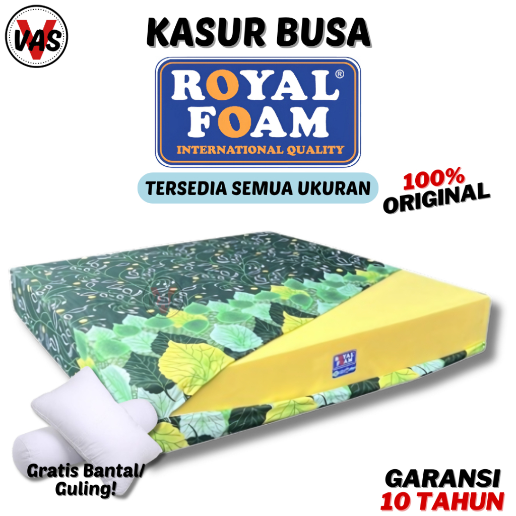 Jual Big Sale 6.6 Kasur Busa Royal Foam Bergaransi 10 Tahun Kasur ...