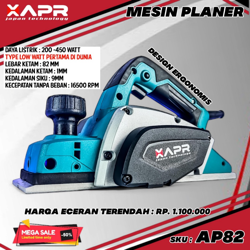 Jual MESIN PLANNER PASAH SUGU KETAM KAYU APR 450W APR JAPAN TECHNOLOGY ...