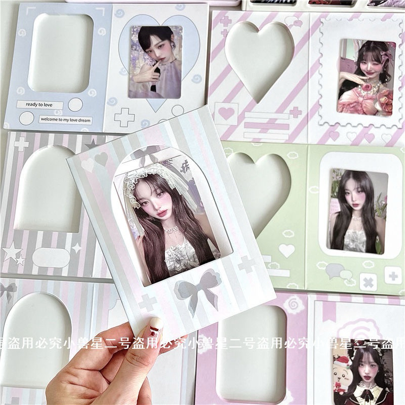 Jual chaeya things - alas packing photocard coquette bow love folding ...
