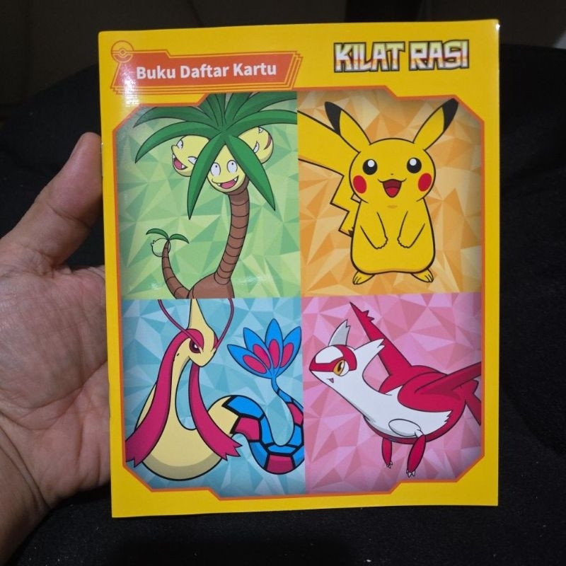 Jual buku daftar kartu kilat rasi pokemon indonesia original dari set kolektor | Shopee Indonesia