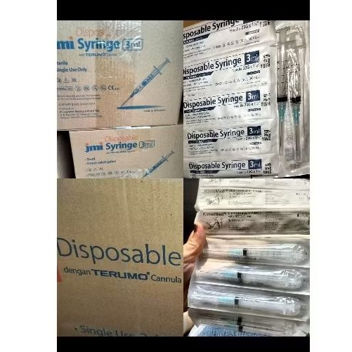 Jual Syringe spuit Jmi with Terumo canula (harga murah di akun @firky ...
